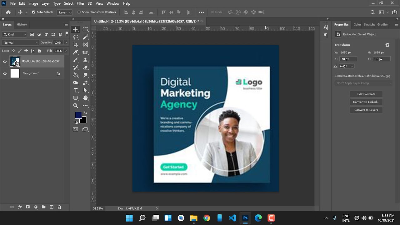 The new photoshop interface || Creating your own workspace in photoshop ...