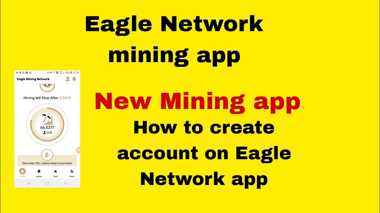 Eagle Network । New Mining app । eagle network withdrawal । How to make money online - YouTube