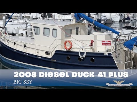 2008 Diesel Duck 41 Plus BIG SKY | SOLD - YouTube