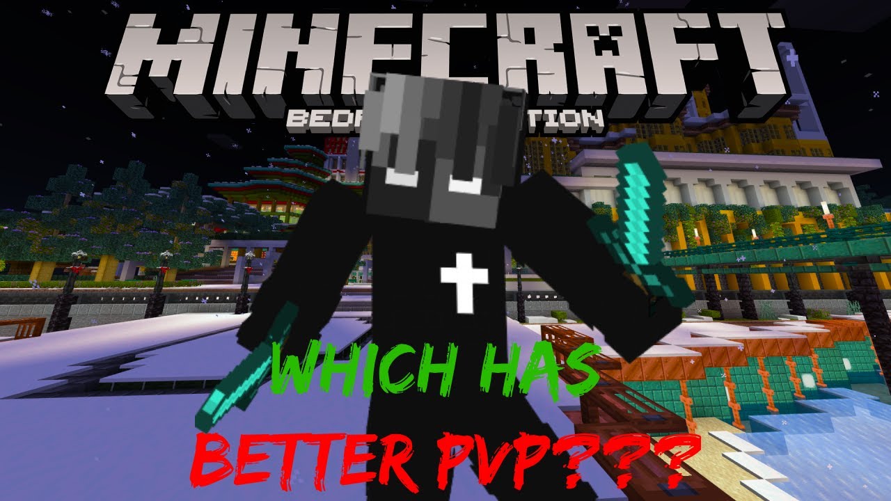 Minecraft Java Player Tries Bedrock Pvp... - YouTube