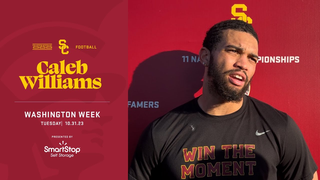 USC QB Caleb Williams I Washington Week - YouTube