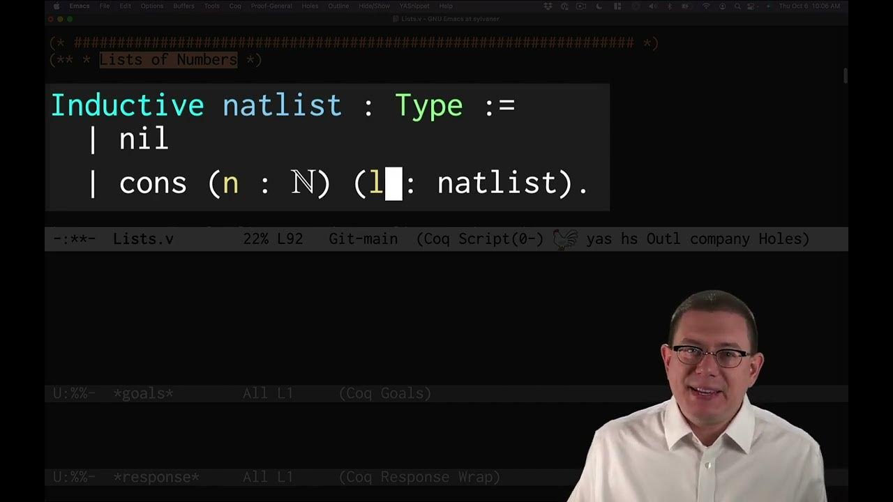 Lists | Software Foundations in Coq | LF | Lists - YouTube