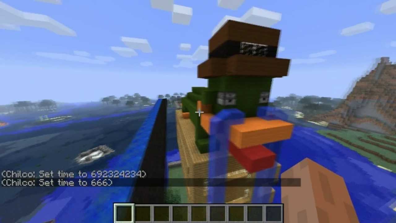 Minecraft Perry the Platypus. - YouTube