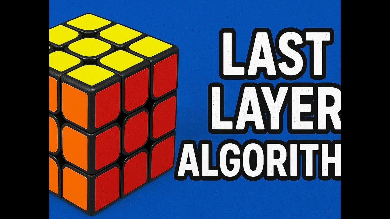 LAST LAYER ALGORITHM #5.#cubing - YouTube