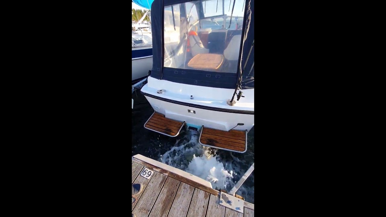 fjord weekender 21, volvo penta - YouTube