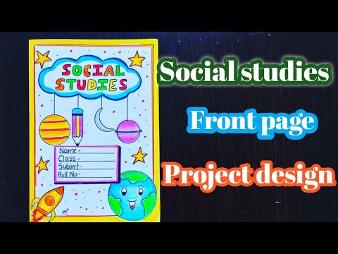 Social Studies Front Page Project Design|Social Studies Front Page ...