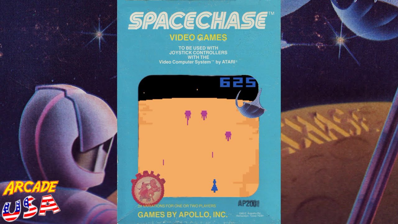 SPACECHASE (Atari 2600) - YouTube