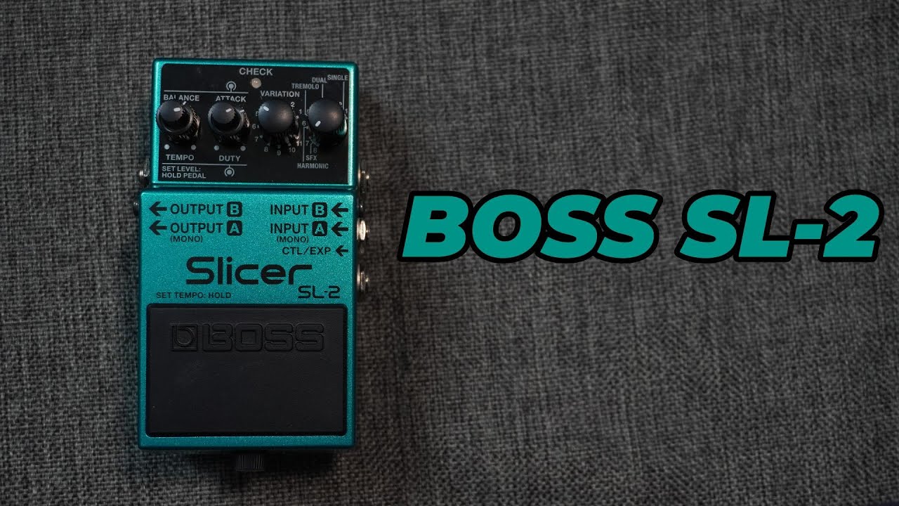 BOSS SL-2 Unpacking and Use It Create Something - YouTube