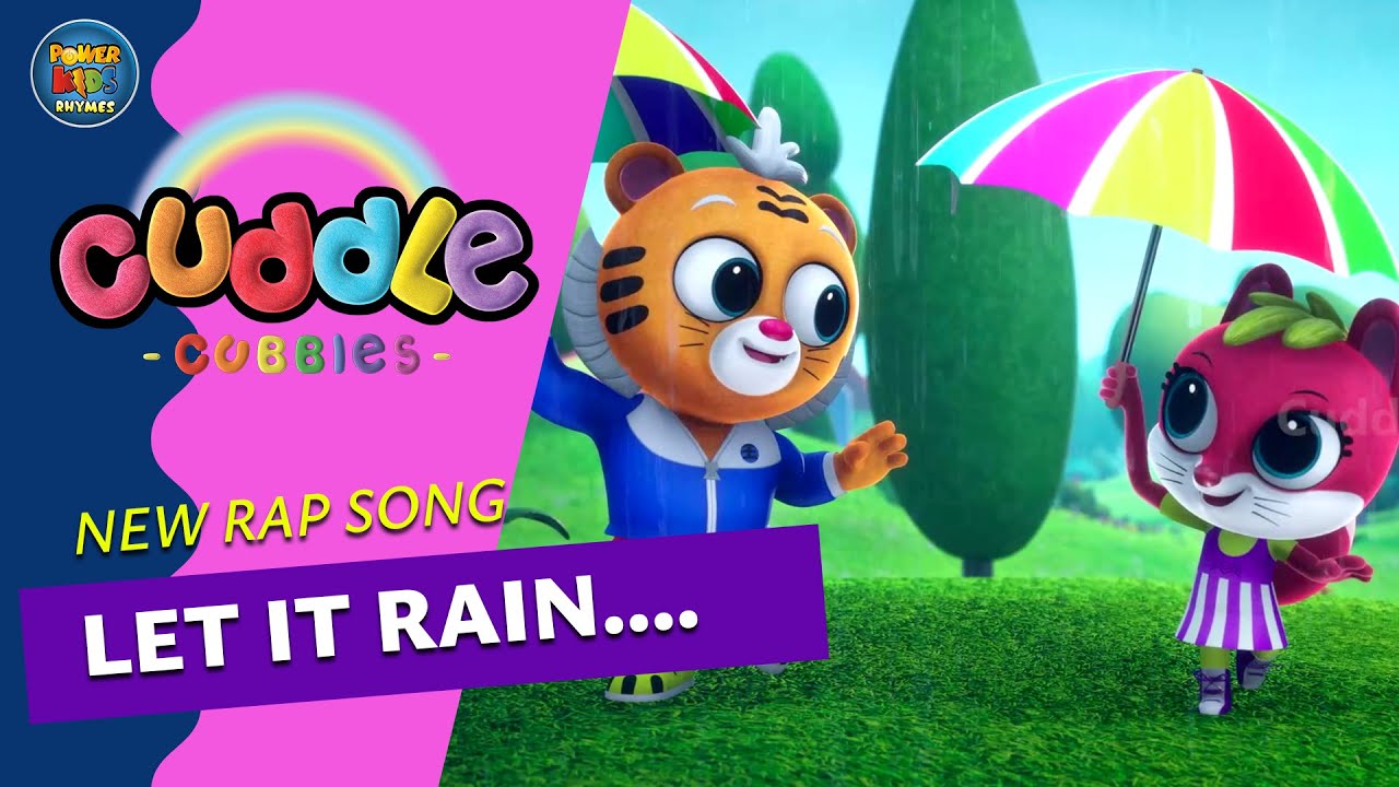 UMBRELLA RAP SONG | CUDDLE CUBBIES | LEARN AND FUN WITH CUTE CUBBIES ...