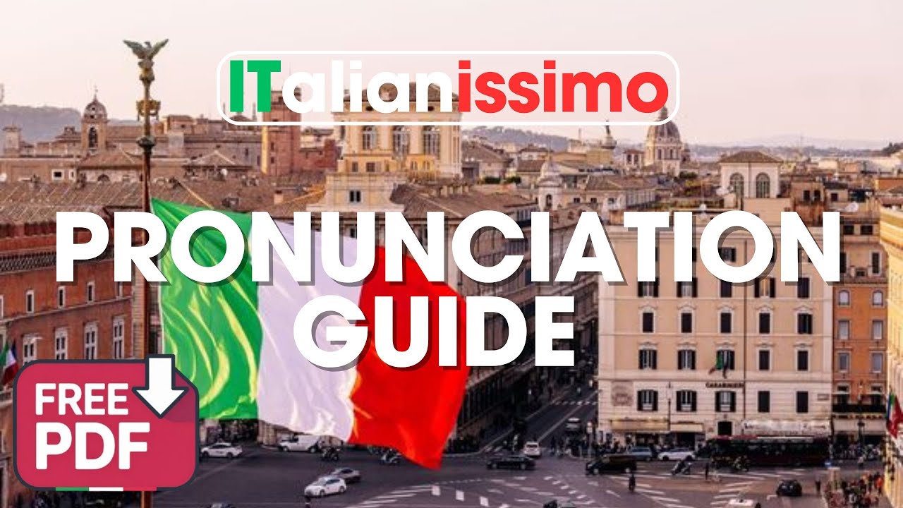 Master Italian Pronunciation: Guide to Italian Sounds, Letters ...