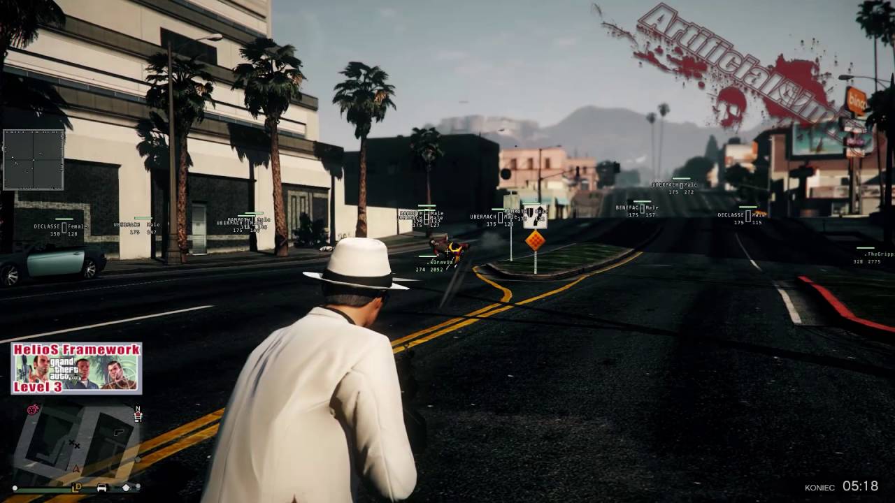 HelioS Framework LVL3 GTA V #1 - YouTube