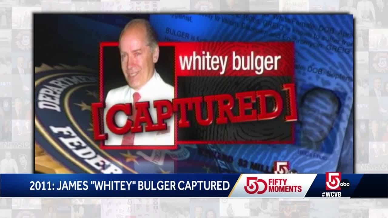 WCVB at 50: James 'Whitey' Bulger captured - YouTube