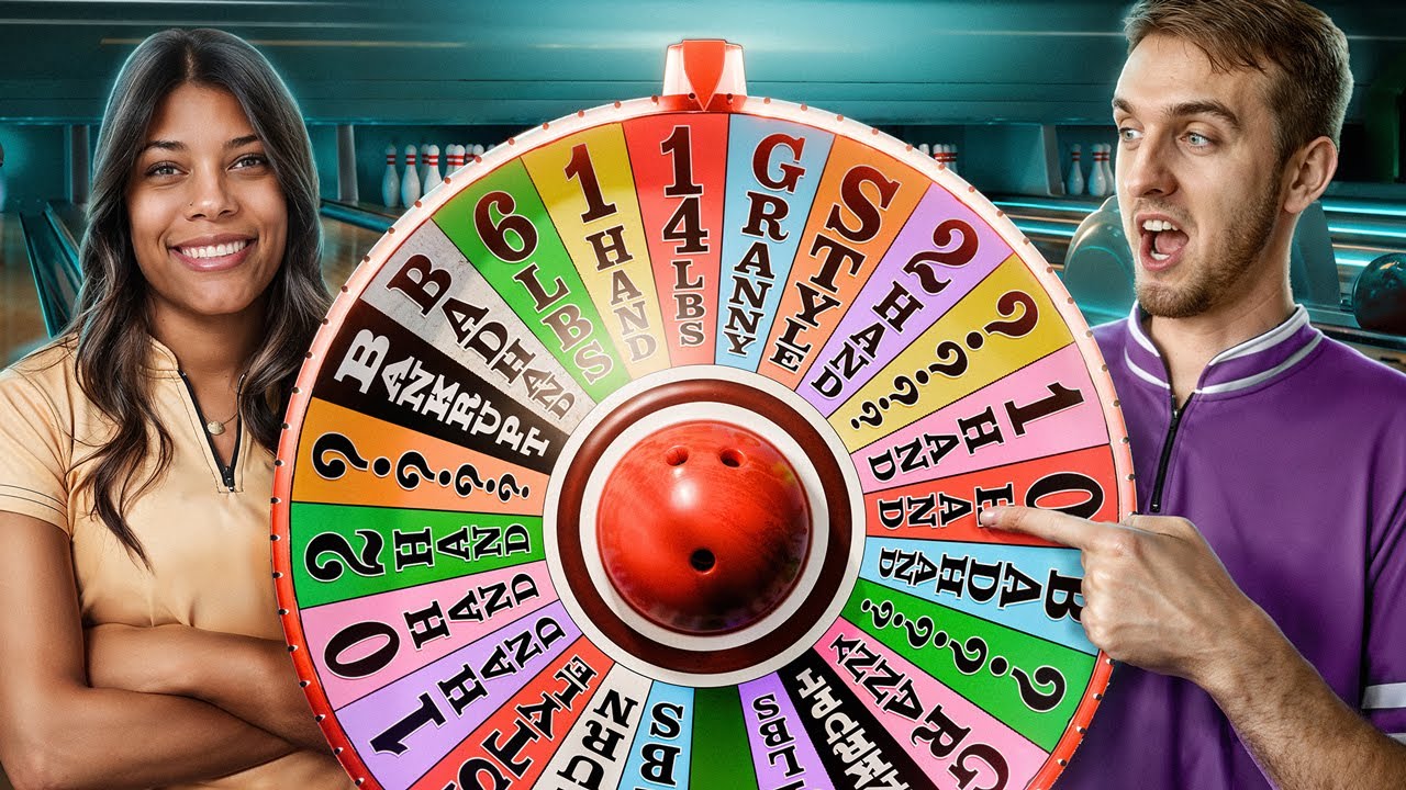 Mystery BOWLING WHEEL vs Girlfriend! - YouTube