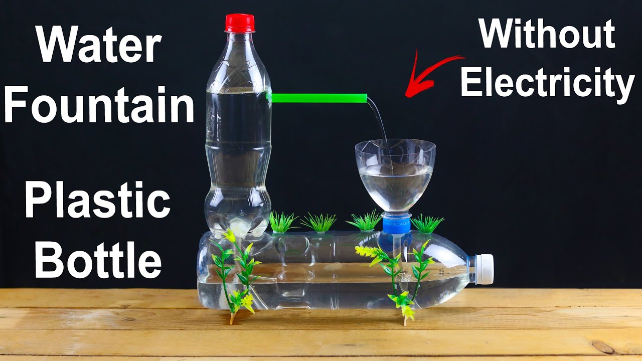 How to Make Automatic Water Fountain Without Electricity - Non Stop ...