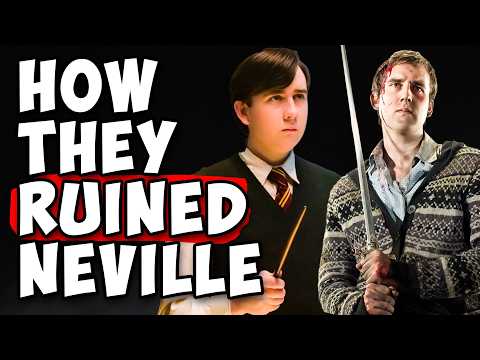 Neville Longbottom: Books vs Movies