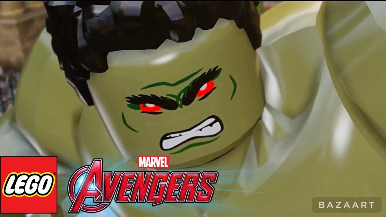 Mind Controlled HULK BOSS FIGHT - Lego Marvel's Avengers Game (HD60FPS ...