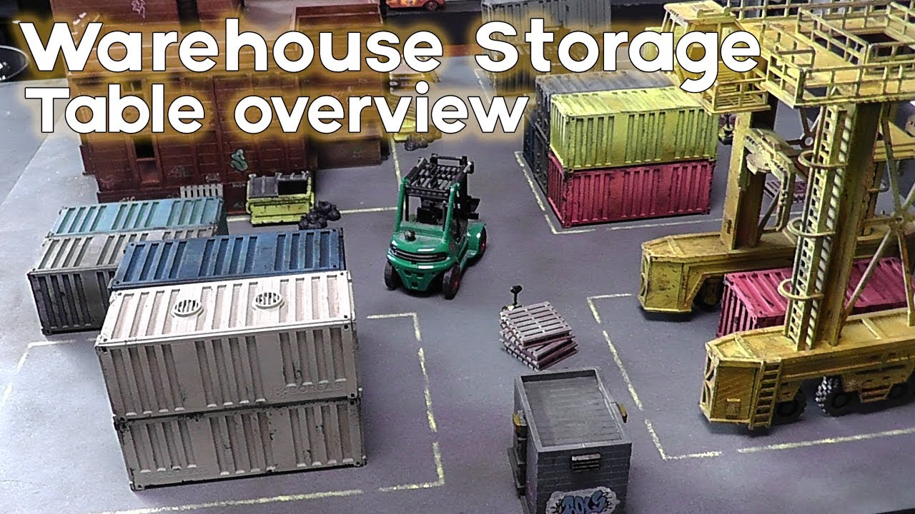 MDF Warehouse Storage Table Overview - YouTube