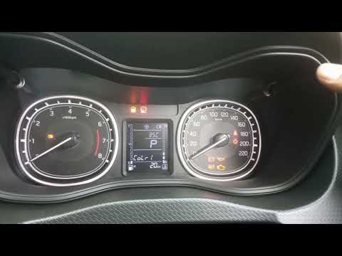 TOYOTA URBAN CRUISER Combination meter colour changing method - YouTube