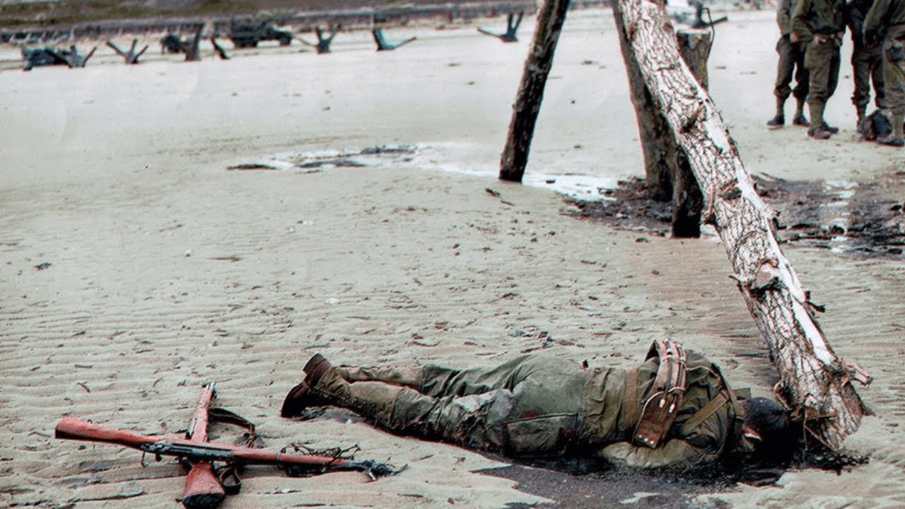 BRUTAL D-Day Combat Footage From The Battle of Normandy - WW2 1944 ...
