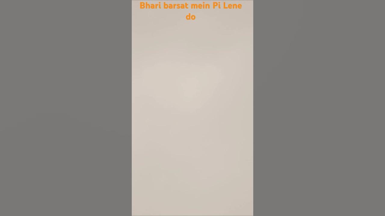 #naajayaz song#Abhi Jinda Hun to Ji Lene do Bhari barsat mein Pi Lene do - YouTube