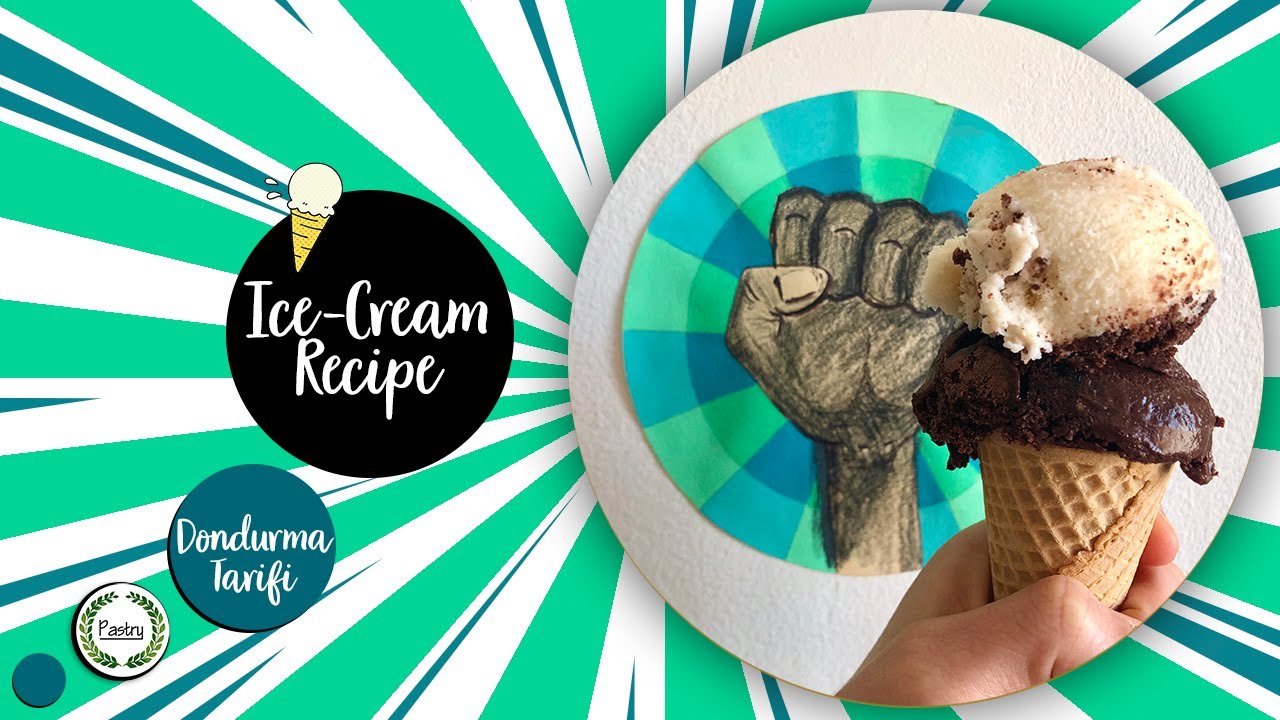 Ice Cream Recipe with 4 Ingredients - 4 Malzemeli Dondurma Tarifi ...