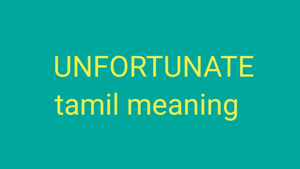 UNFORTUNATE Tamil Meaning sasikumar YouTube unfortunate-tamil-meaning-sasikumar-youtube