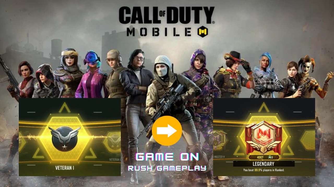 CALL OF DUTY Mobile | RUSH GAMEPLAY | RANK PUSH | TEAM DEATHMATCH ...