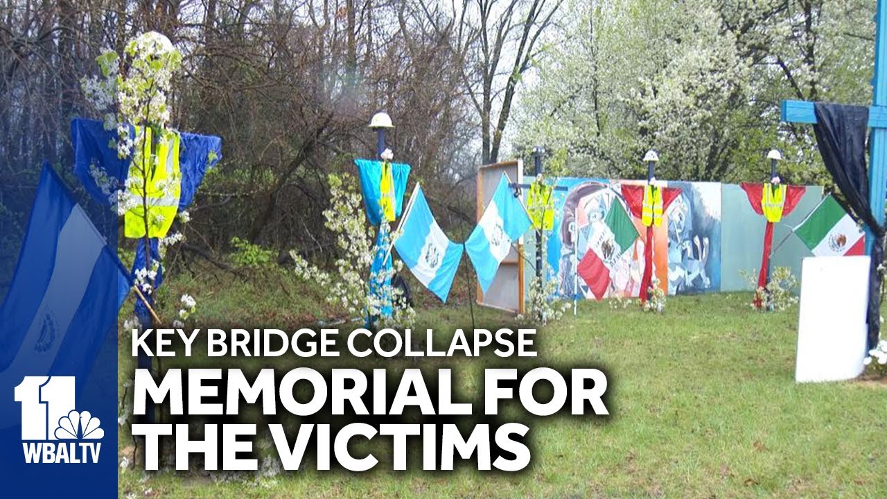 Artist to build memorial for Key Bridge collapse victims - YouTube