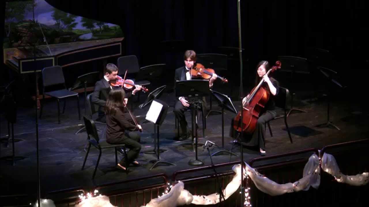 American Quartet - 1st movement - Dvorak - Op. 96 No. 12 - Divertimentalists - YouTube