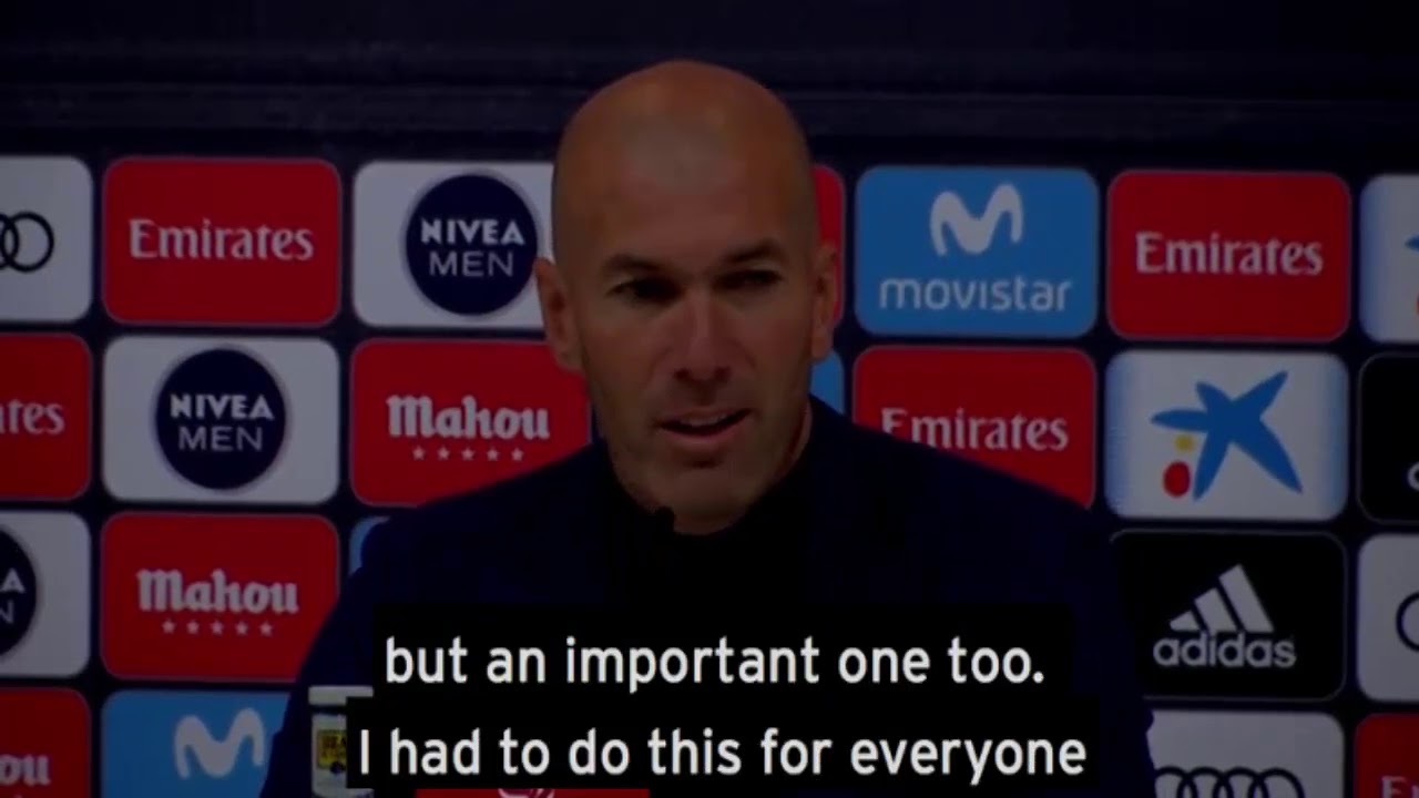 Zinedine Zidane confirms shock Real Madrid exit following third ...
