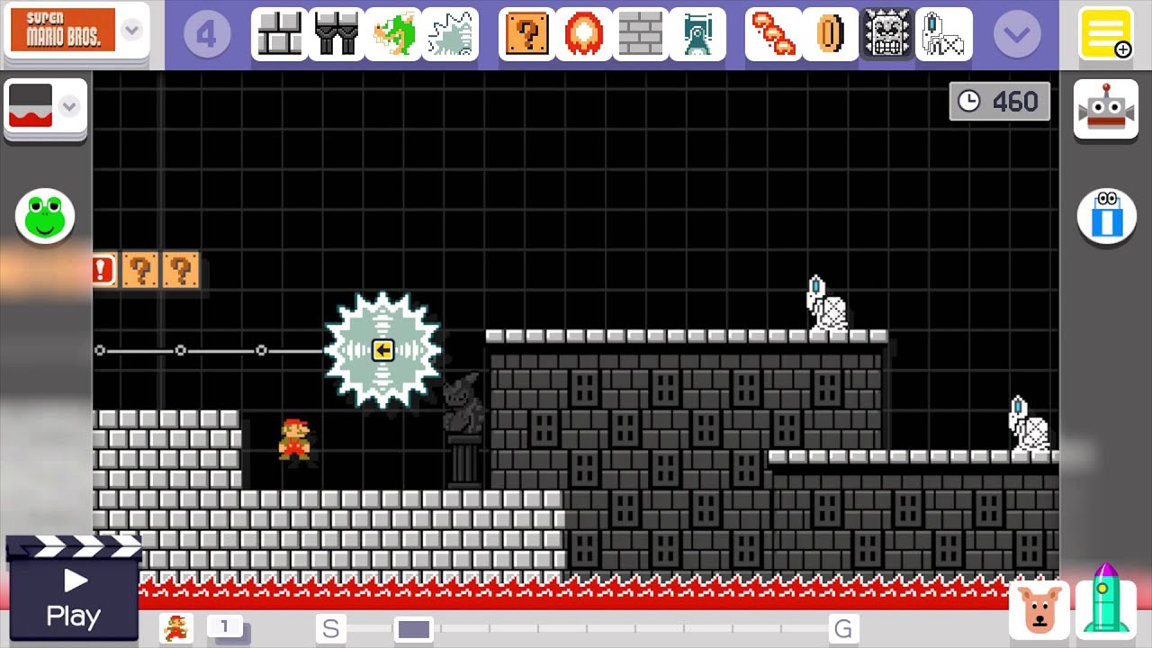 Super Mario Maker - Editor Music: Castle (Mario 1) - YouTube