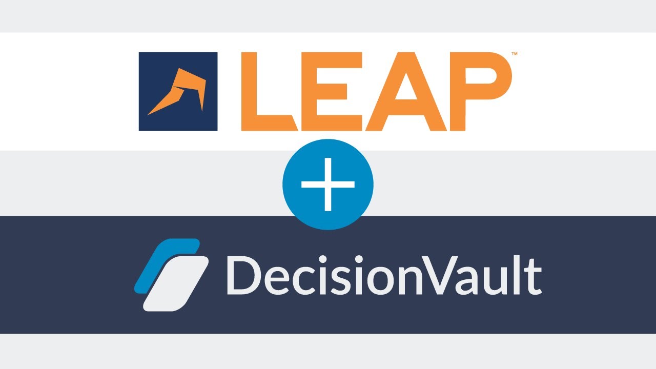 Demonstration of the DecisionVault - LEAP Integration - YouTube