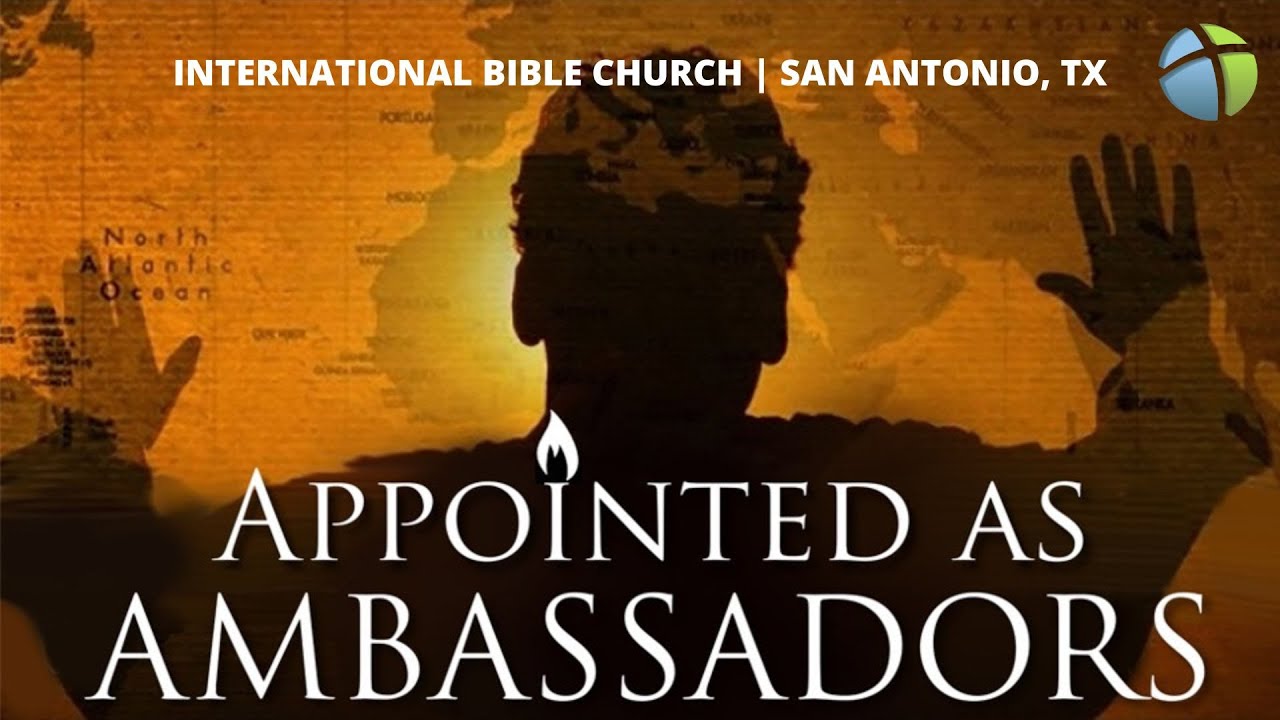 Appointed as Ambassadors | Pastor David Cook - YouTube