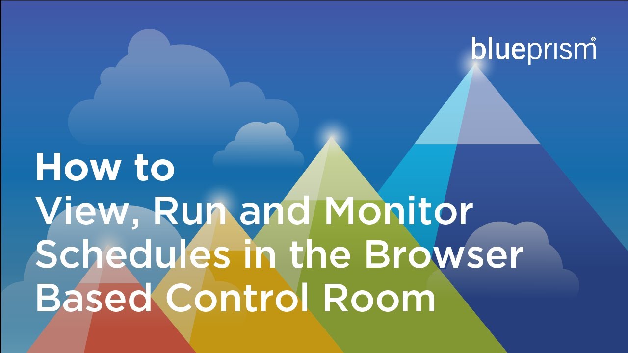 How to View, Run and Monitor Schedules in the Browser Based Control ...