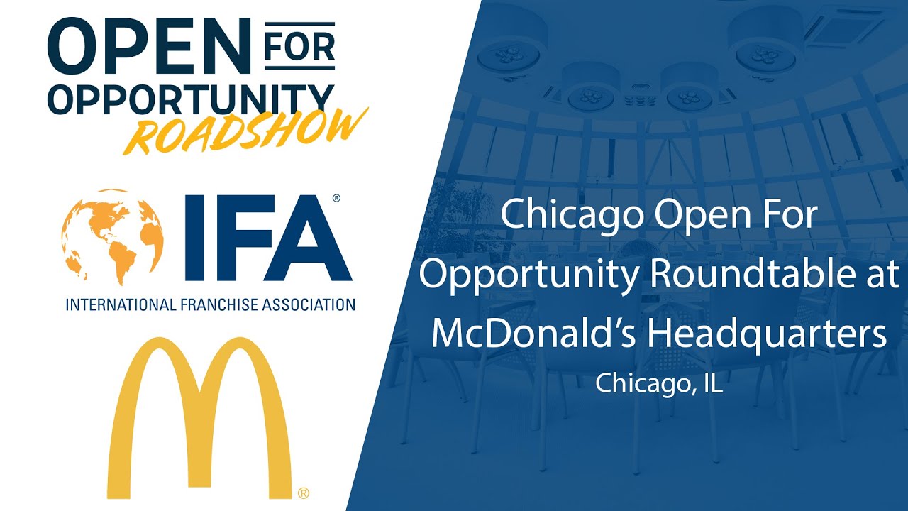 Chicago Open For Opportunity Roundtable at McDonald's Headquarters ...