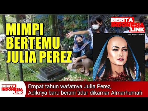 Mimpi Julia Perez, saat malam pertama tidur dikamar Almarhumah