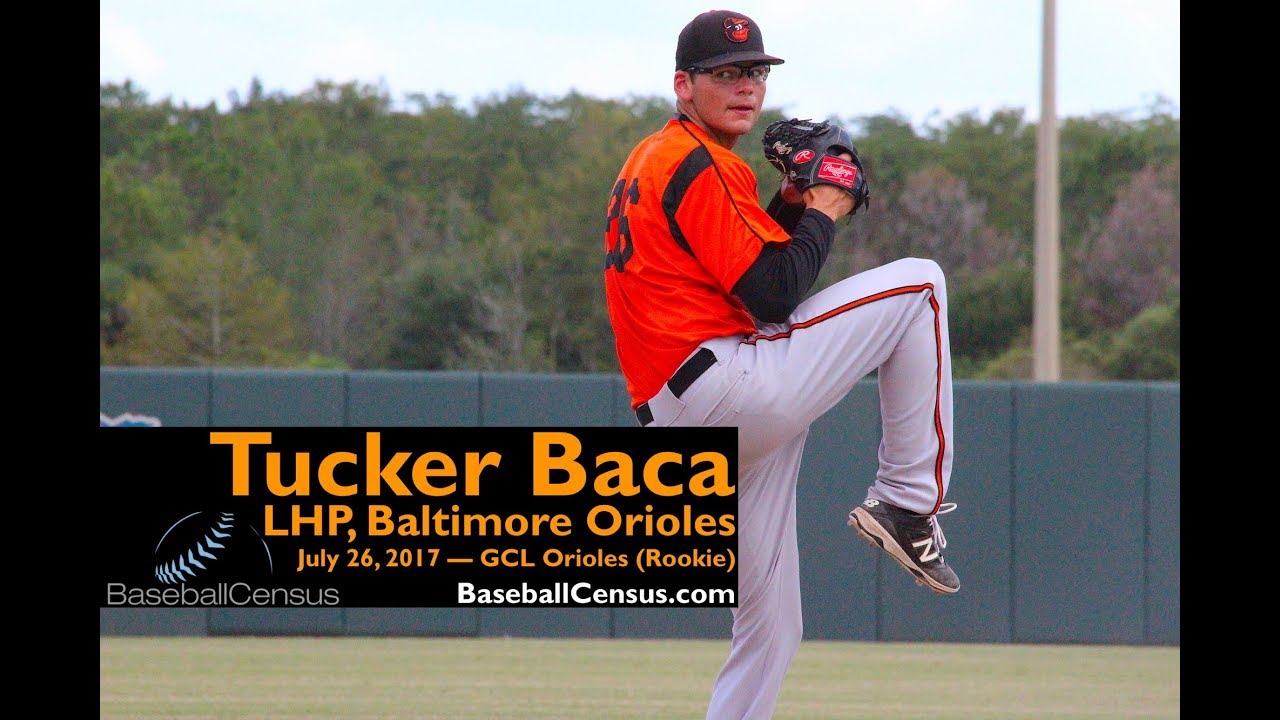 Tucker Baca, LHP, Baltimore Orioles — July 26, 2017 - YouTube