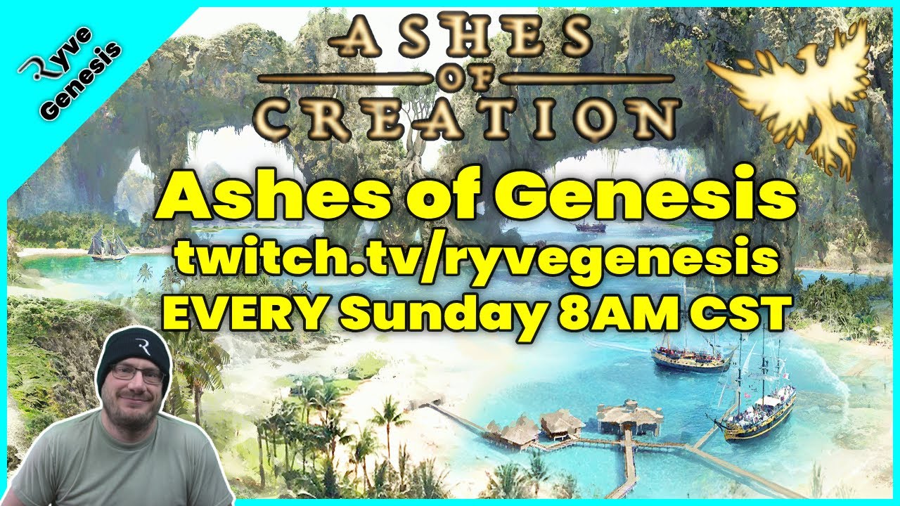 ASHES OF GENESIS 9-3-23 VOD LIVE EVERY SUNDAY AT 8AM CST, TWITCH.TV ...
