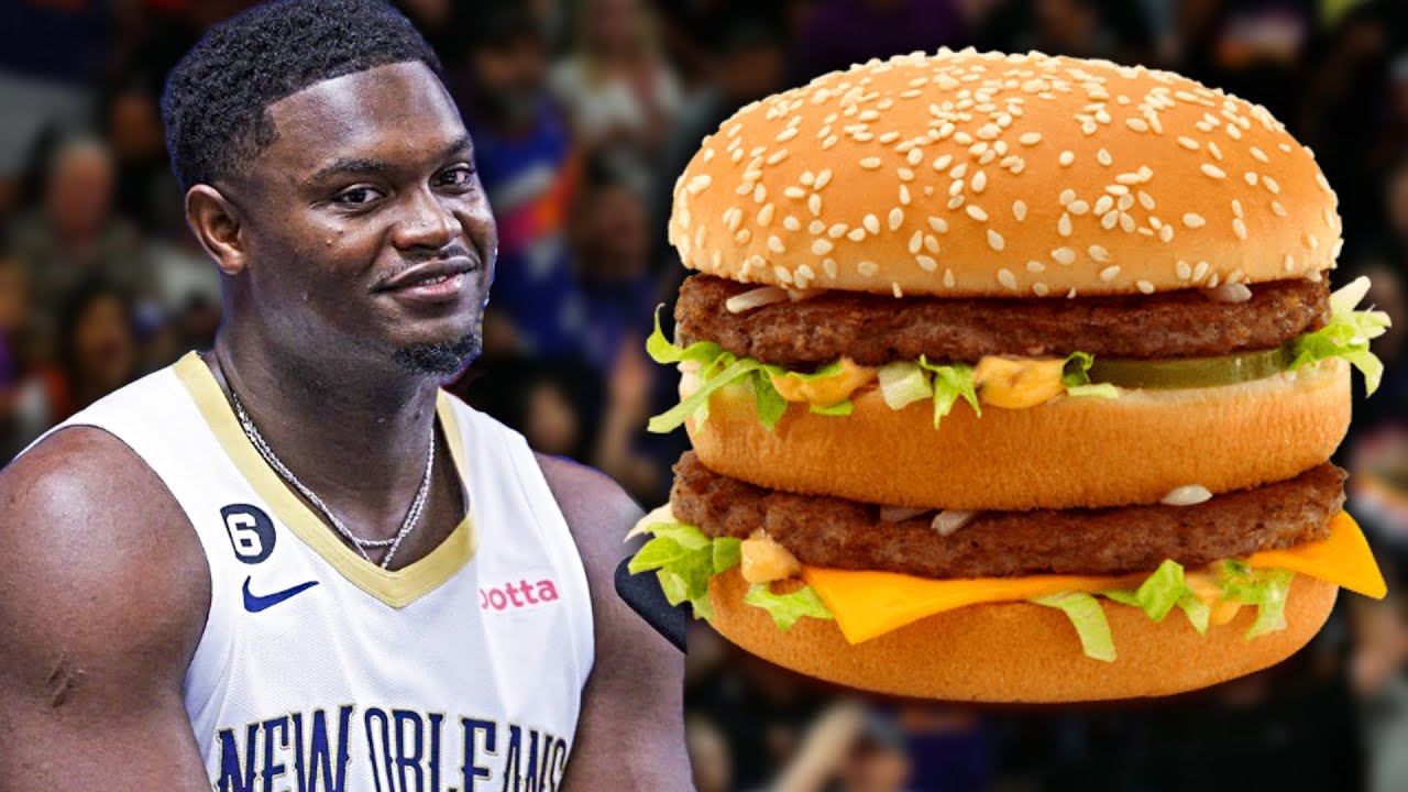 I Made Zion eat a Big Mac every time he lost a game - YouTube