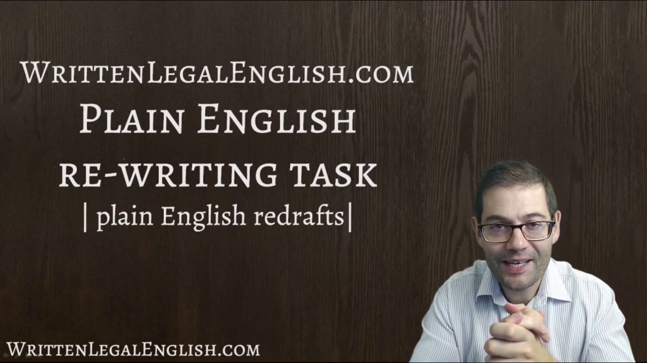 Free Legal English Exercises Redrafting Politician speak Into Plain free-legal-english-exercises-redrafting-politician-speak-into-plain