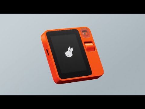 rabbit r1 Pocket AI Companion Device Launch Reaction! Smartest AI ...