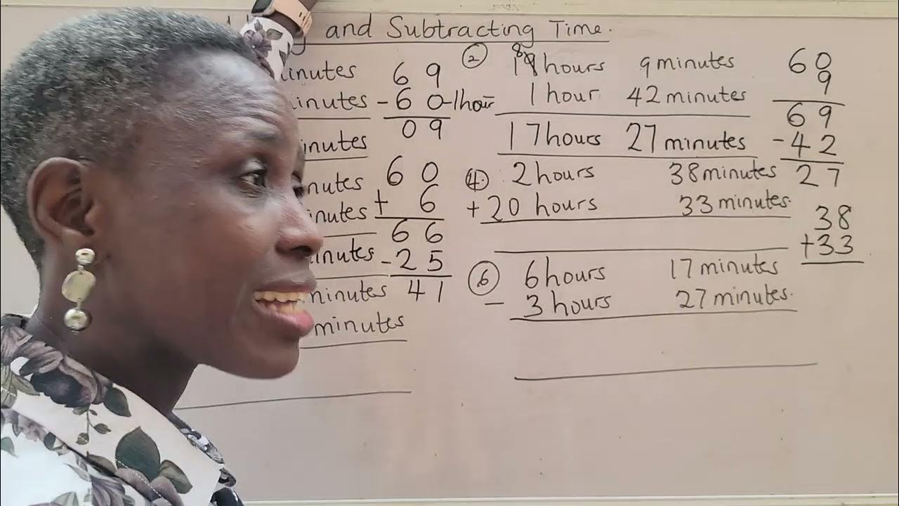 Adding and subtracting Time @@geniuskiddies679 - YouTube