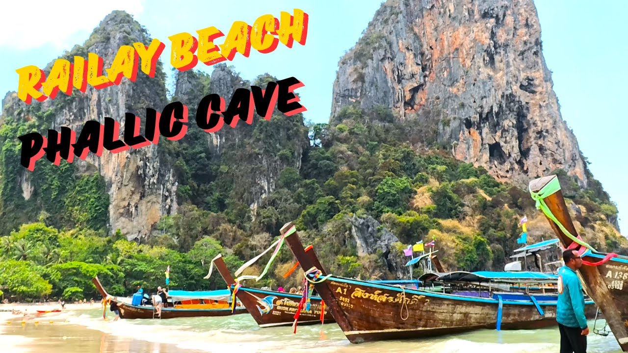 Railay Beach Phallic Cave Krabi Thailand - YouTube