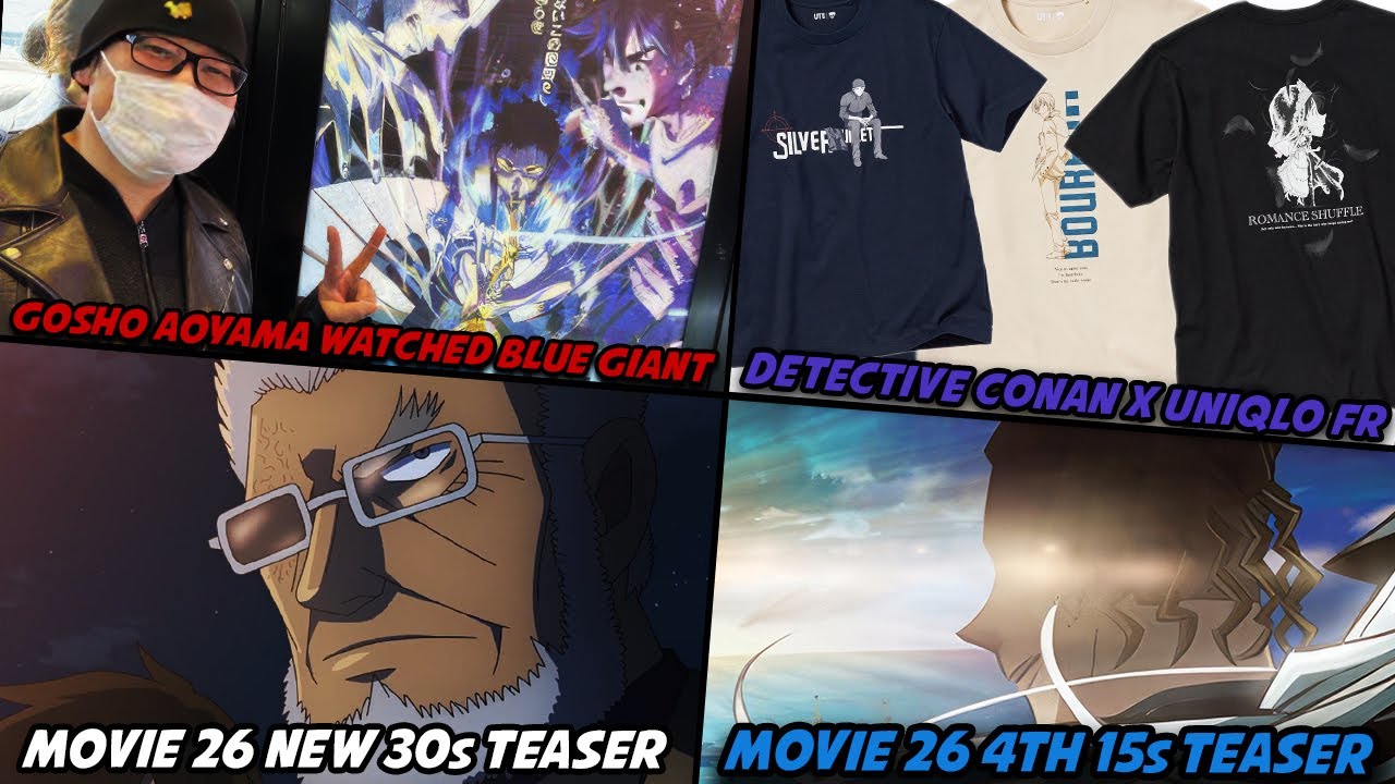 WEEKLY CONAN NEWS #19 - NOUVEAU TEASER DE 30s, DETECTIVE CONAN X UNIQLO ...