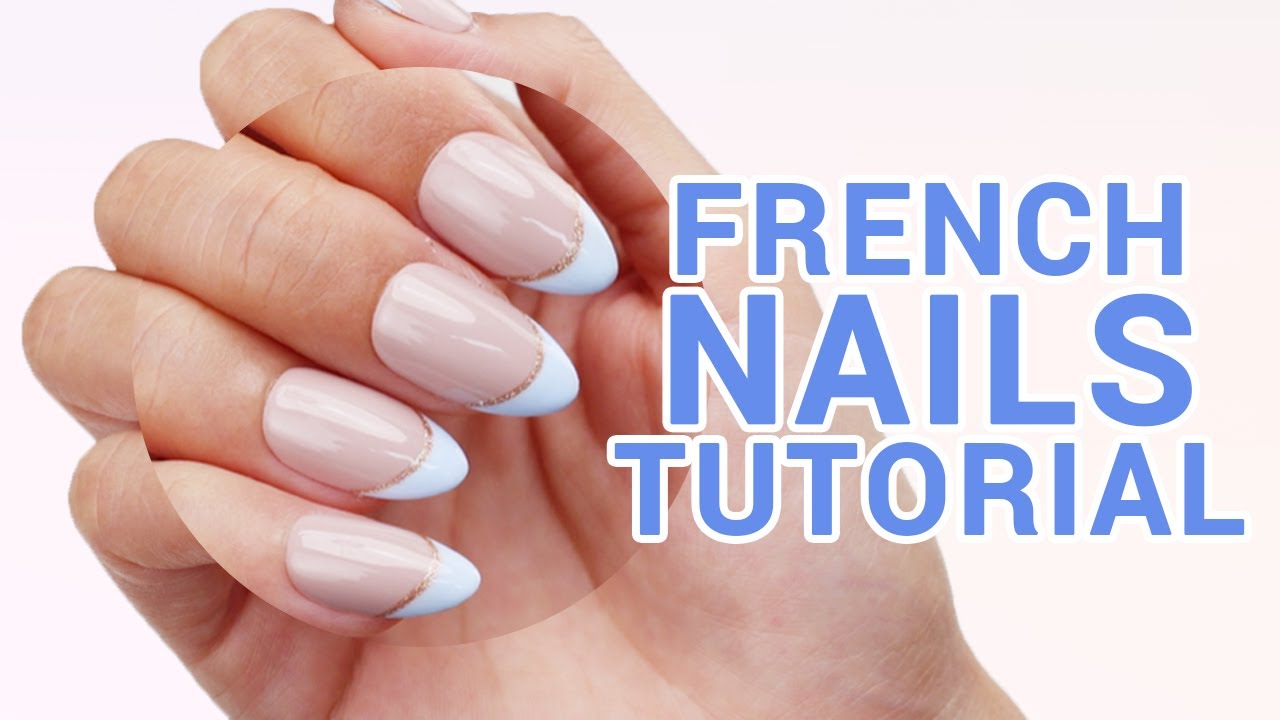 French Gel Nails Tutorial | Easy At Home Manicure - YouTube