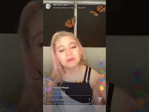 Instagram live la ķarol Sevilla