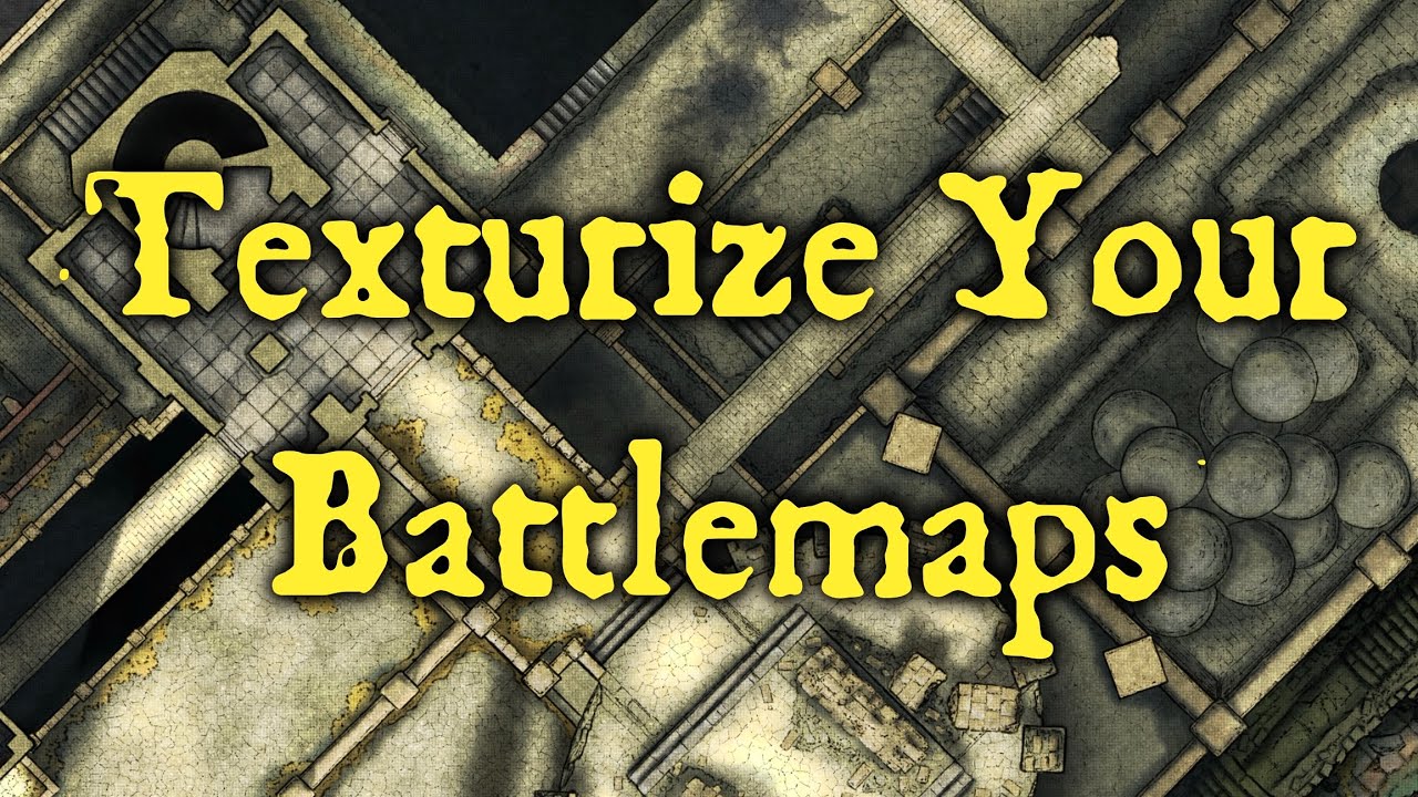 How DnD Map Artists Use Texture To Make You Feel - YouTube