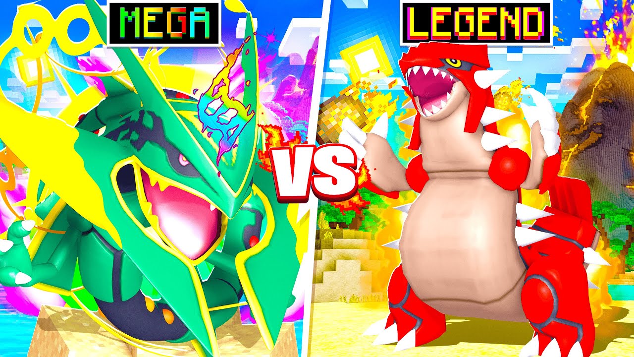 MEGA POKEMON Vs LEGENDARY POKEMON in Minecraft PIXELMON! - YouTube