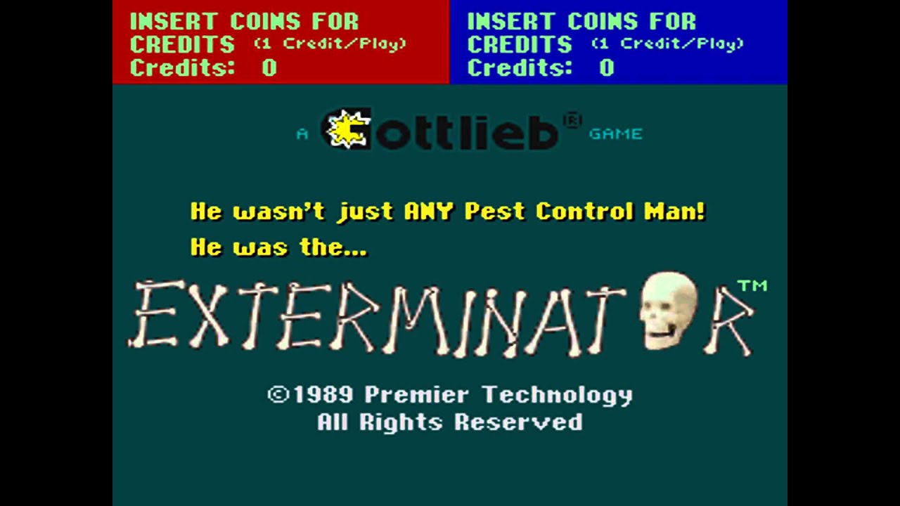 Exterminator [MAME] [shortplay] - YouTube
