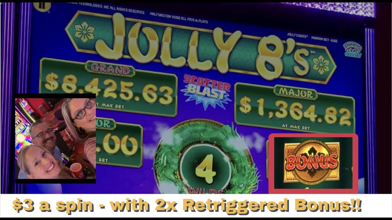 Jolly 8s Slot Machine with Double Retrigger for HUGE Wins ...